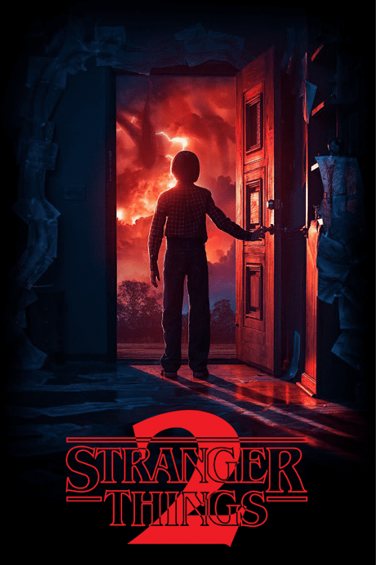 Stranger Things Season 2 (2016) 24x36 Poster Sci-Fi Horror Mystery Art ...