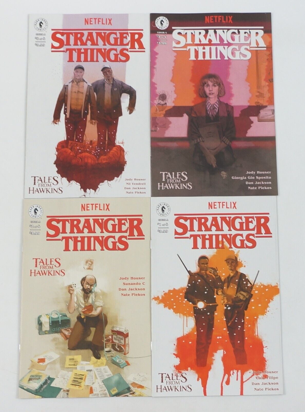 Stranger Things: Tales from Hawkins #1-4 VF/NM complete series A Covers ...