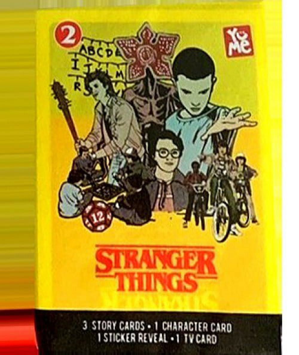 Stranger Things Trading Card Pack (3 Story Cards, 1 Character Card, 1 ...