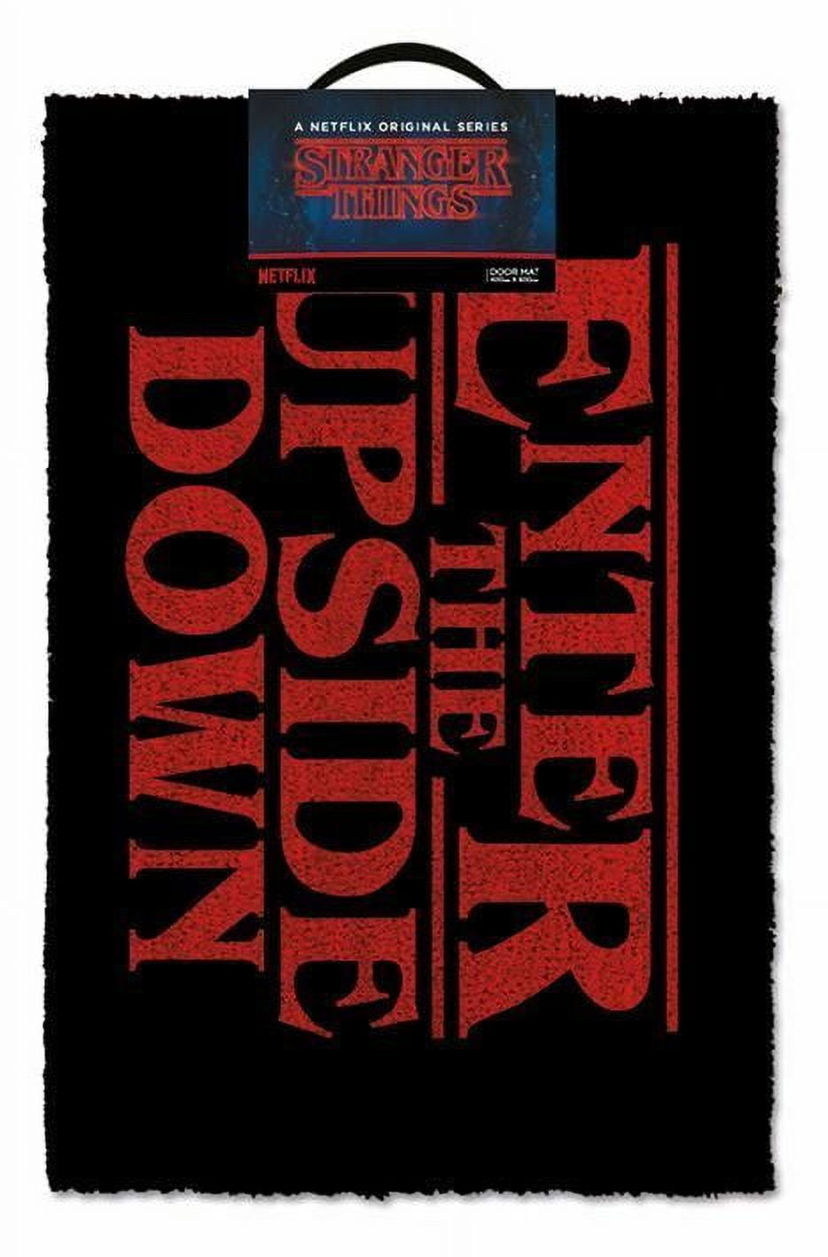 Stranger Things Unisex Black Coir Door Mat - Walmart.com