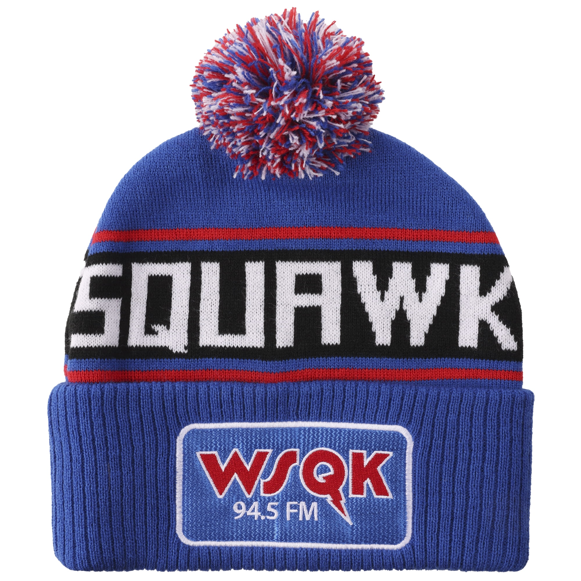 Stranger Things WSQK Squawk Blue Cuff Beanie - Walmart.com