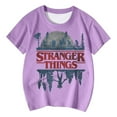 Stranger`things Cool Graphic Print Boys Girls Short Sleeve Tee Youth ...