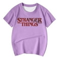 Stranger`things Cool Graphic Print Short Sleeve T-Shirt For Boys And ...
