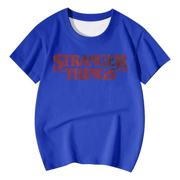 Stranger`things Men's Graphic Novelty Short Sleeve Crewneck Tee Casual ...
