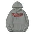 Stranger`things Men's Long Sleeve Letter Printed Pullover Hoodie Casual ...