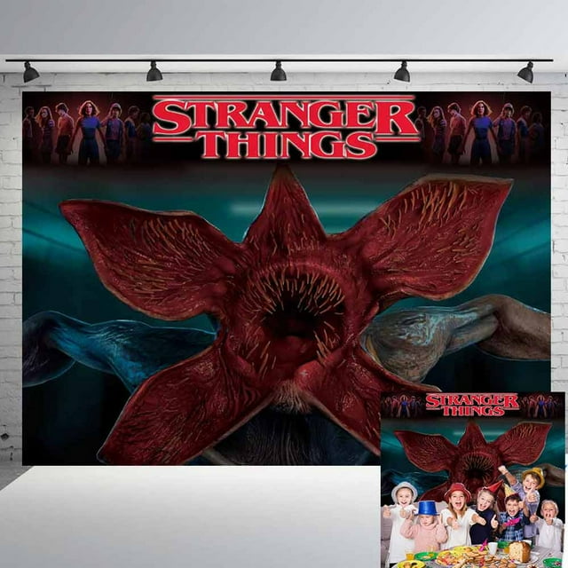Strangers Things Backdrop Banner Party Supplies Post Birthday ...