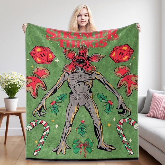 Stranger Things Throw Blanket