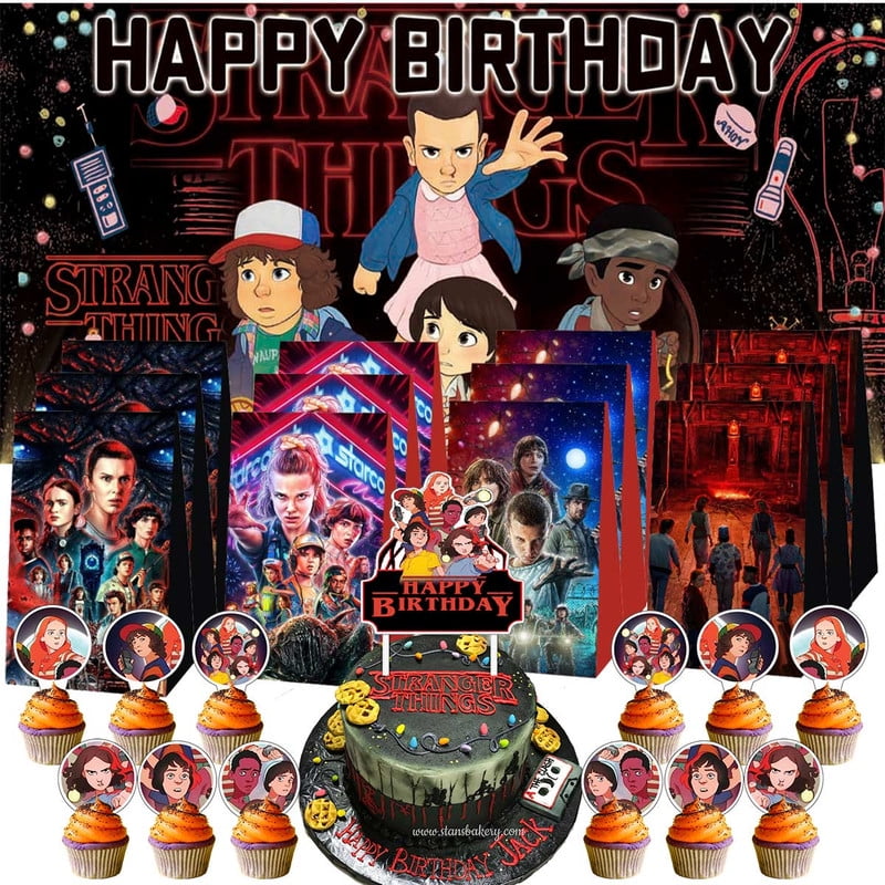 Strangers Things Goodie Bags Treat Candy Decorations Party Favor ...