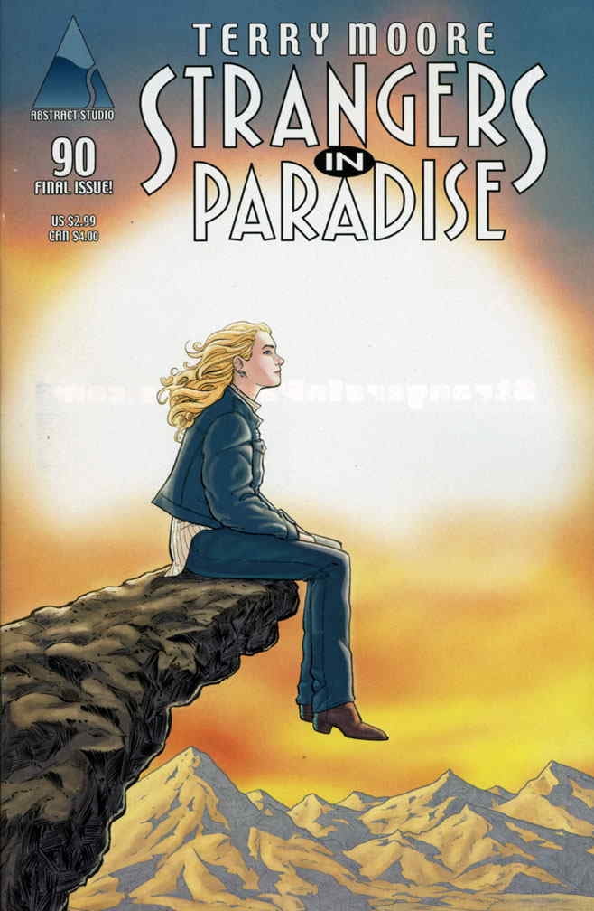 Strangers in Paradise (3rd Series) #90B VF ; Abstract Comic Book ...