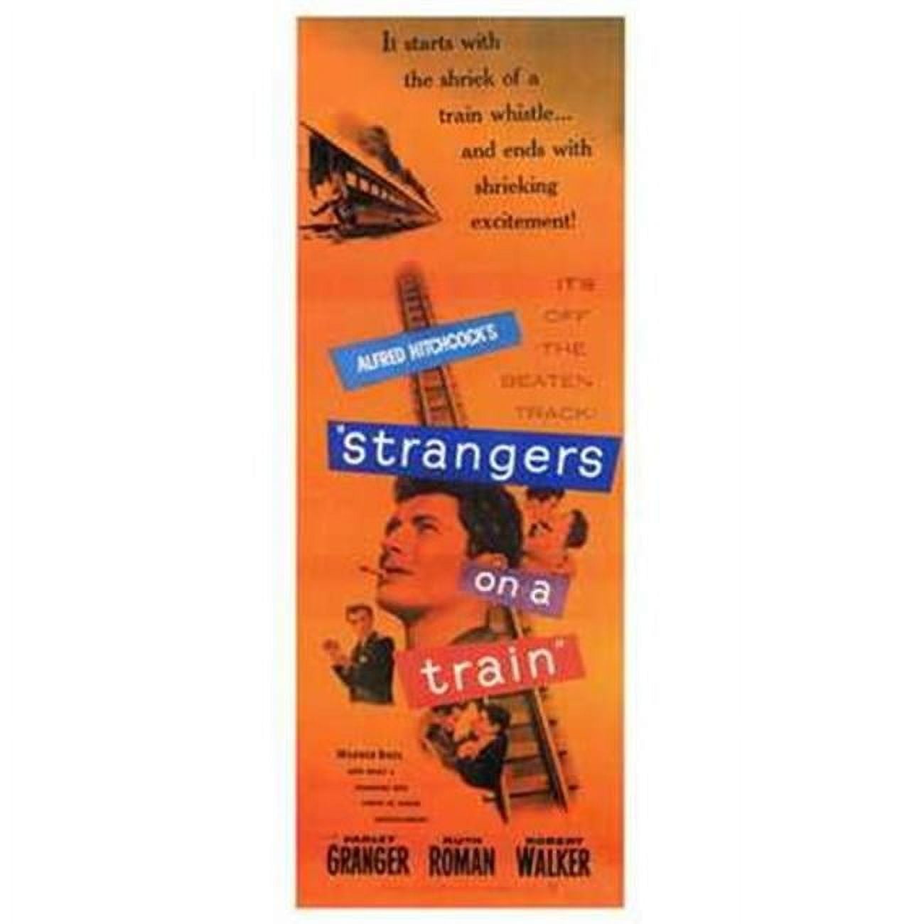 Strangers on a Train Movie Poster - 11 x 17 in. - Walmart.com