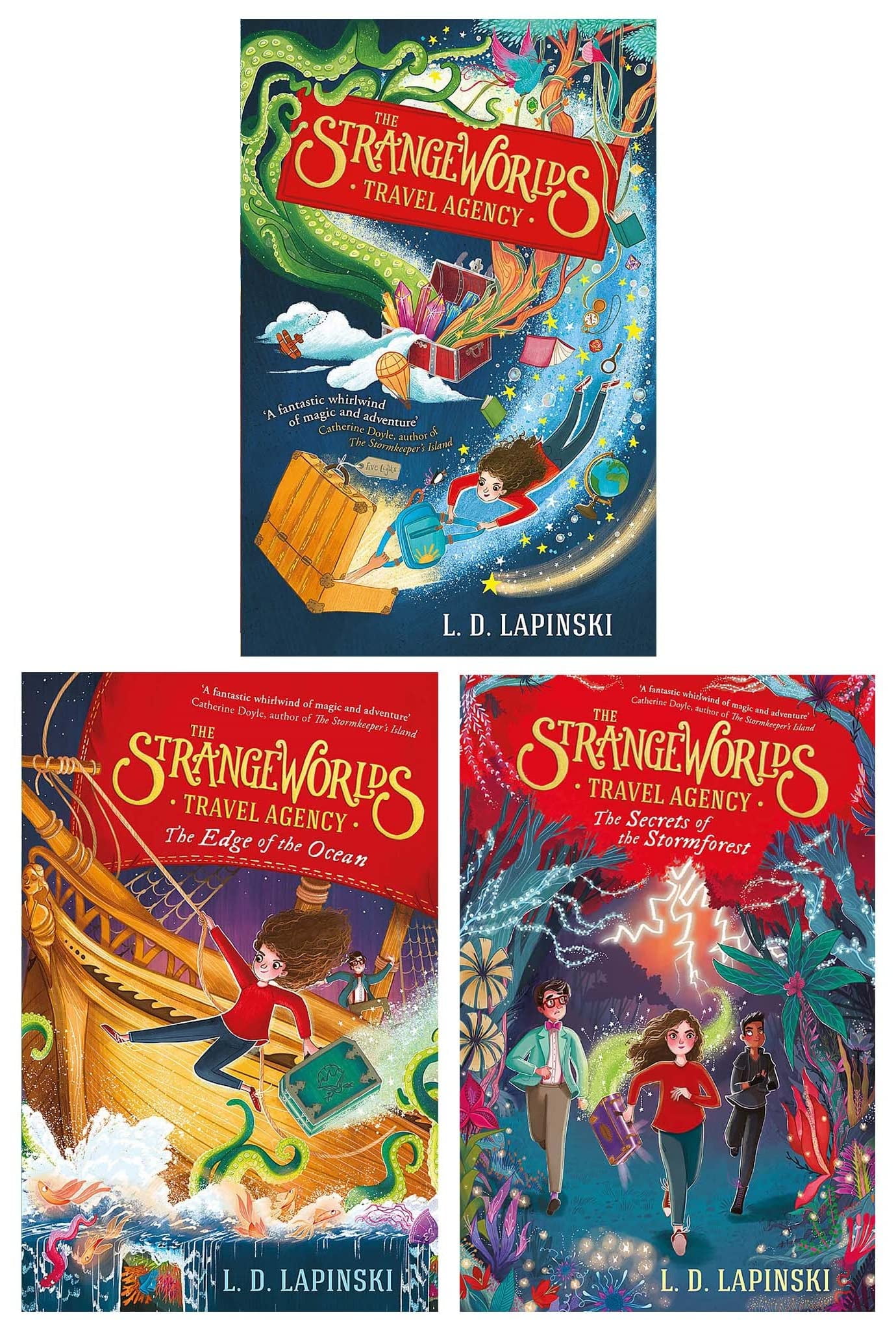 The Strangeworlds Travel Agency Collection 3 Books Set (The ...