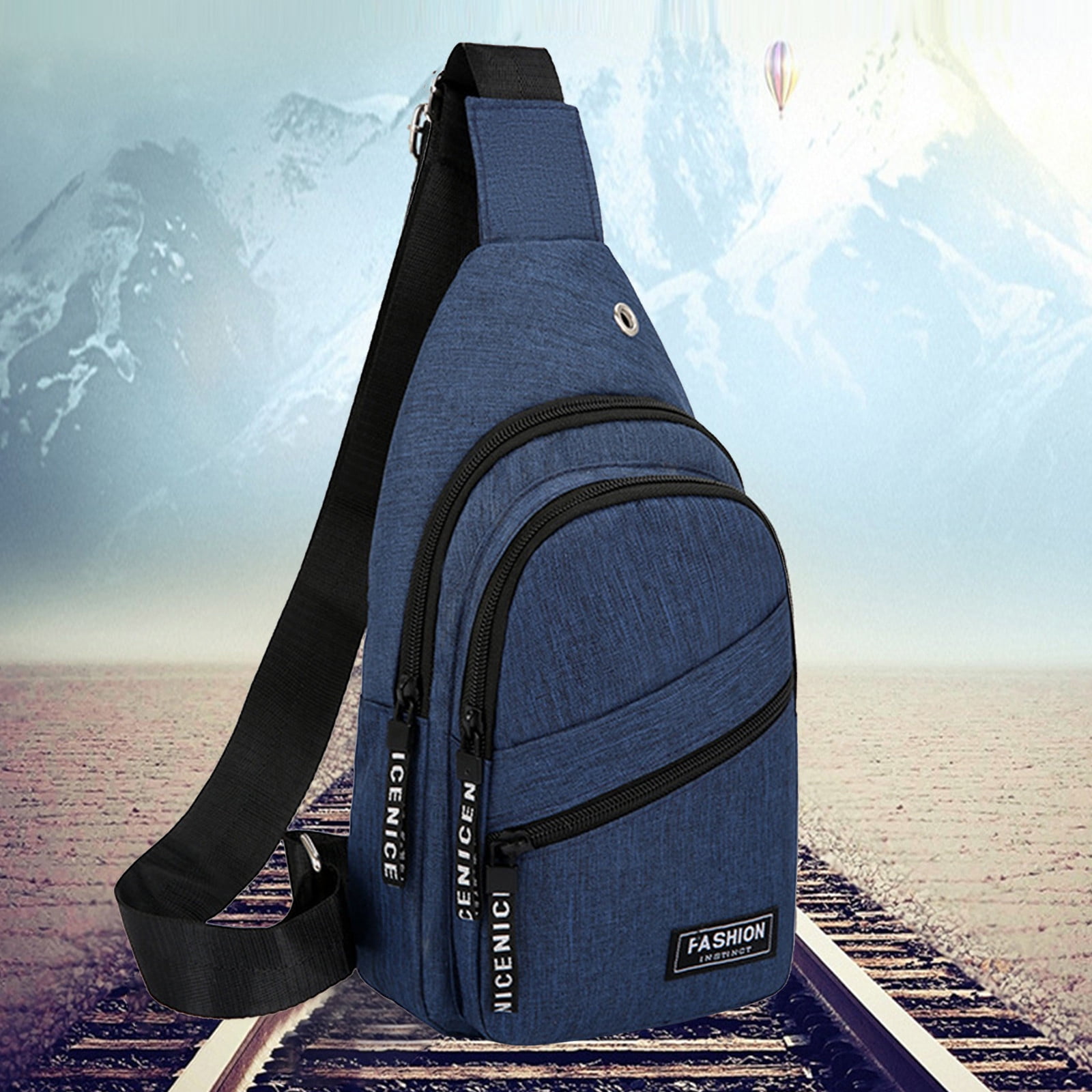 Strap Bag Crossbody Backpack Men Ladies Strap Backpack Hiking Backpack ...