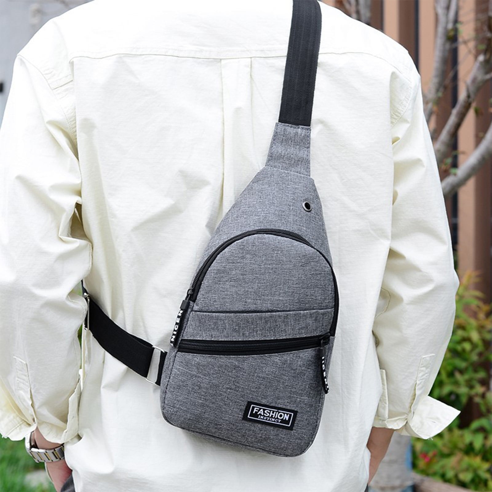 Strap Bag Crossbody Backpack With Hole Strap Backpack Hiking Backpack ...