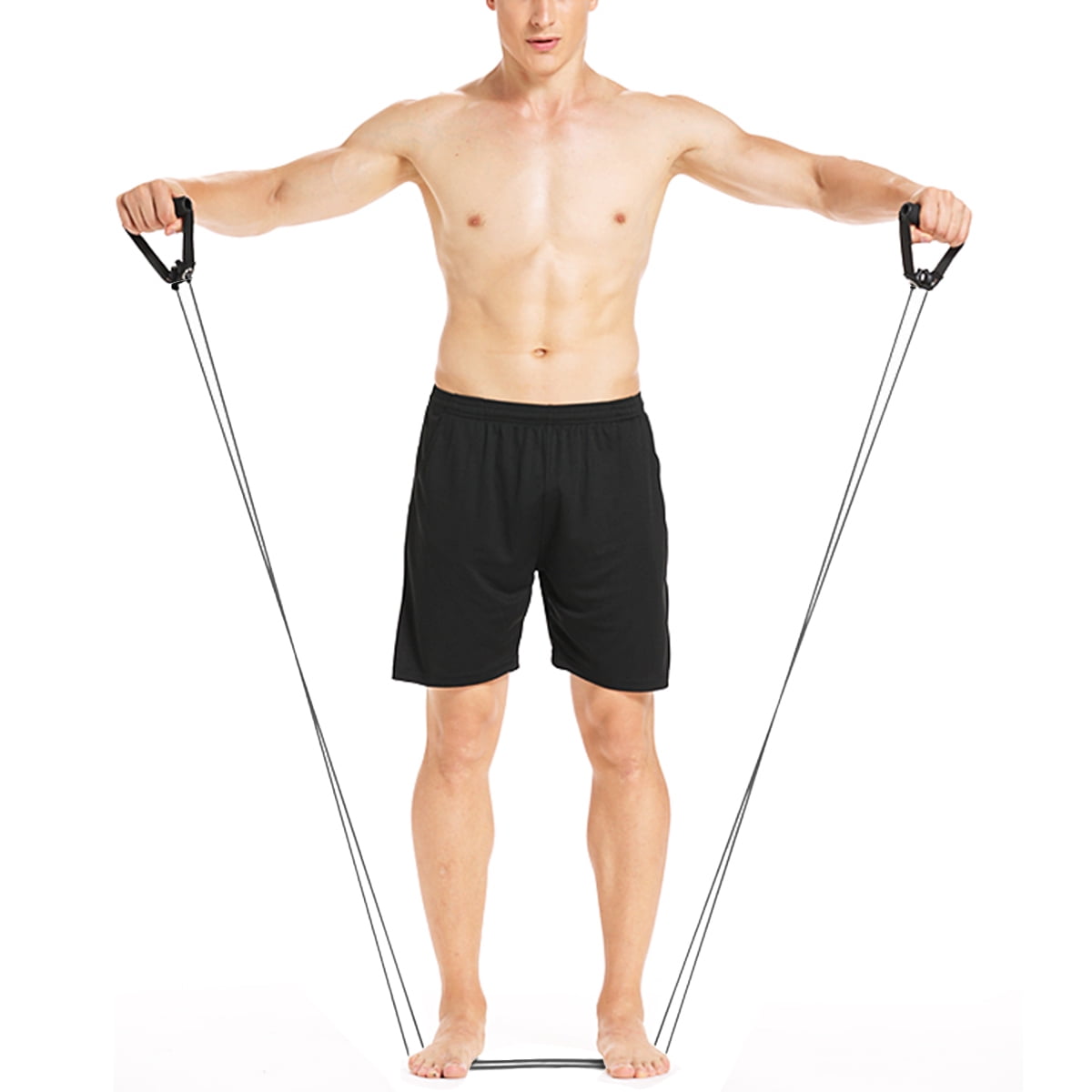 Strap Bracelet Clasps and Closures Three Tubes Spring Exerciser Chest ...