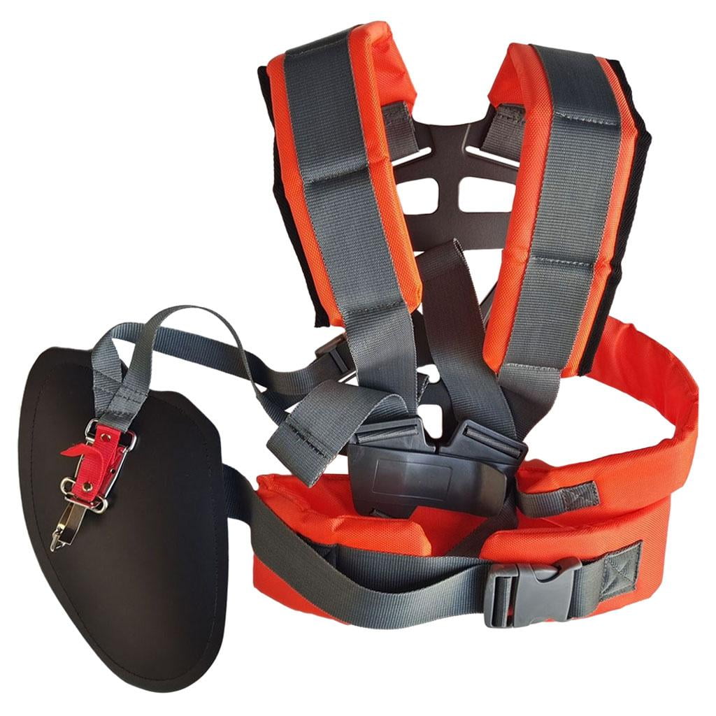 Strap Double Shoulder Harness Labor-Saving Comfort for Lawn Garden Leaf ...