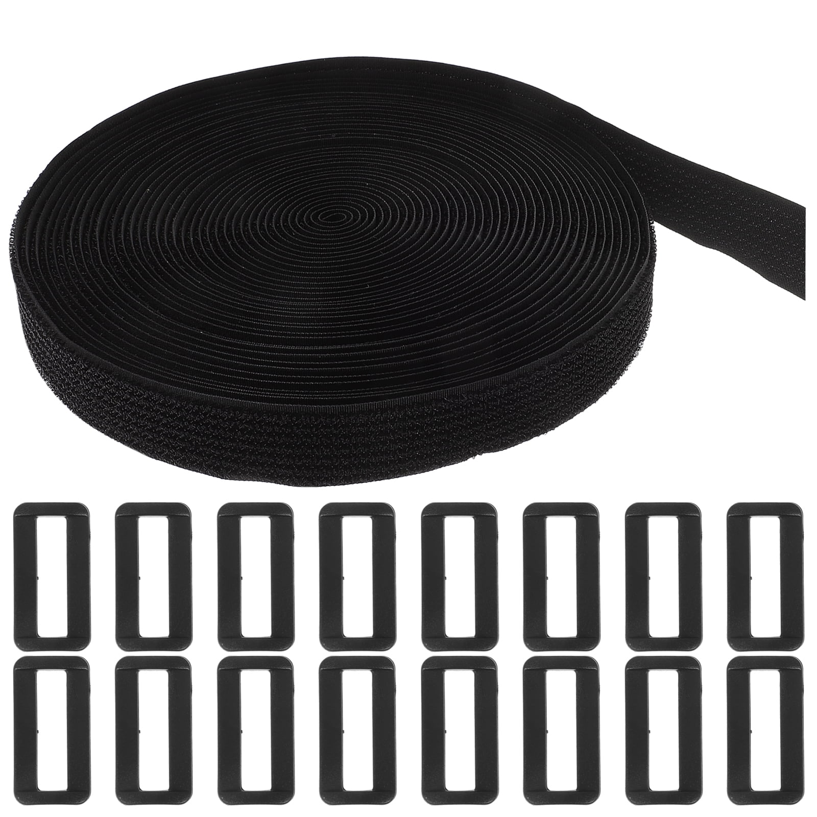 Koolleo 1 Set Hook and Loop Cable Straps with Buckles Reusable Cable ...