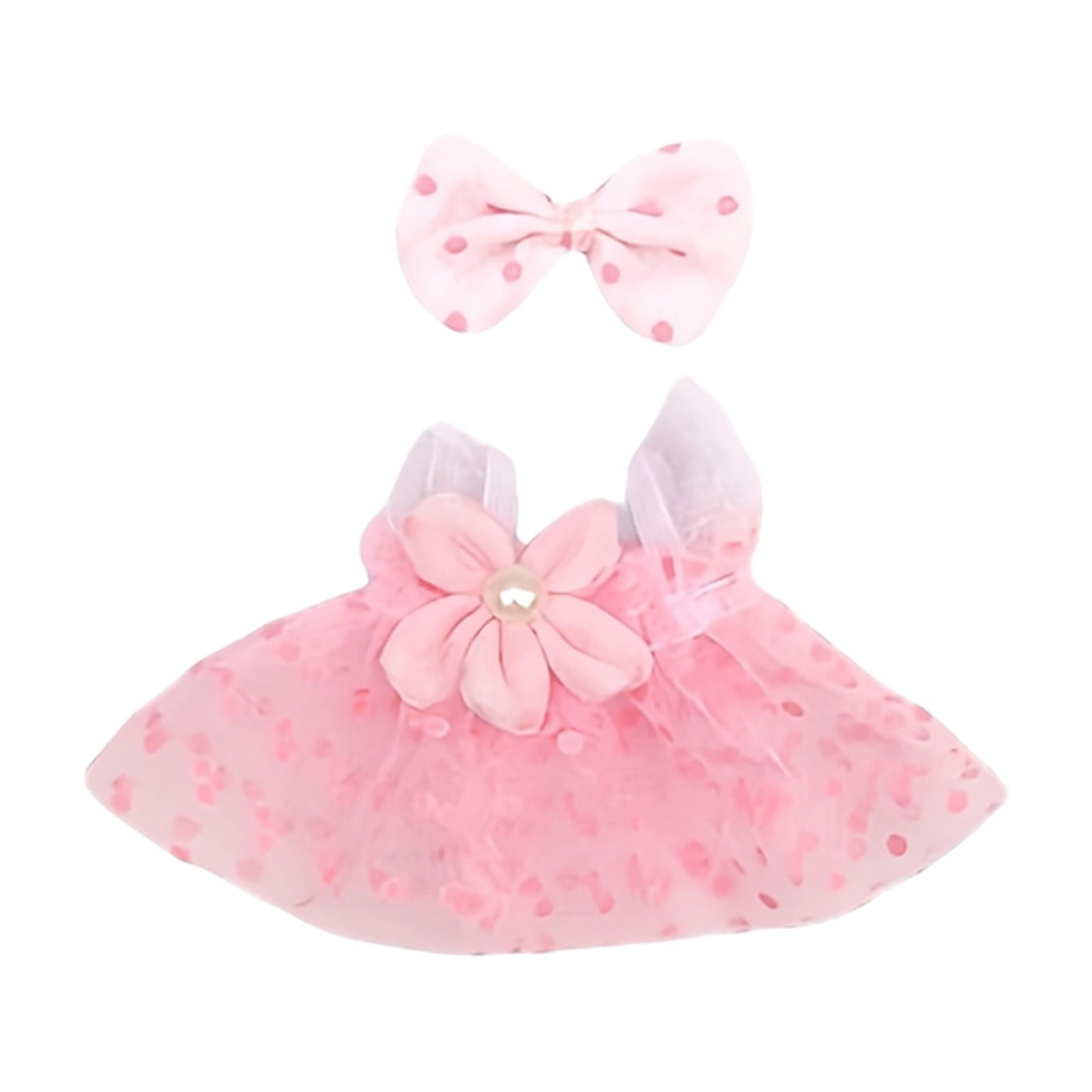 Strap Skirt Bow Two Piece Set Designed Specifically for Dolls Bringing ...