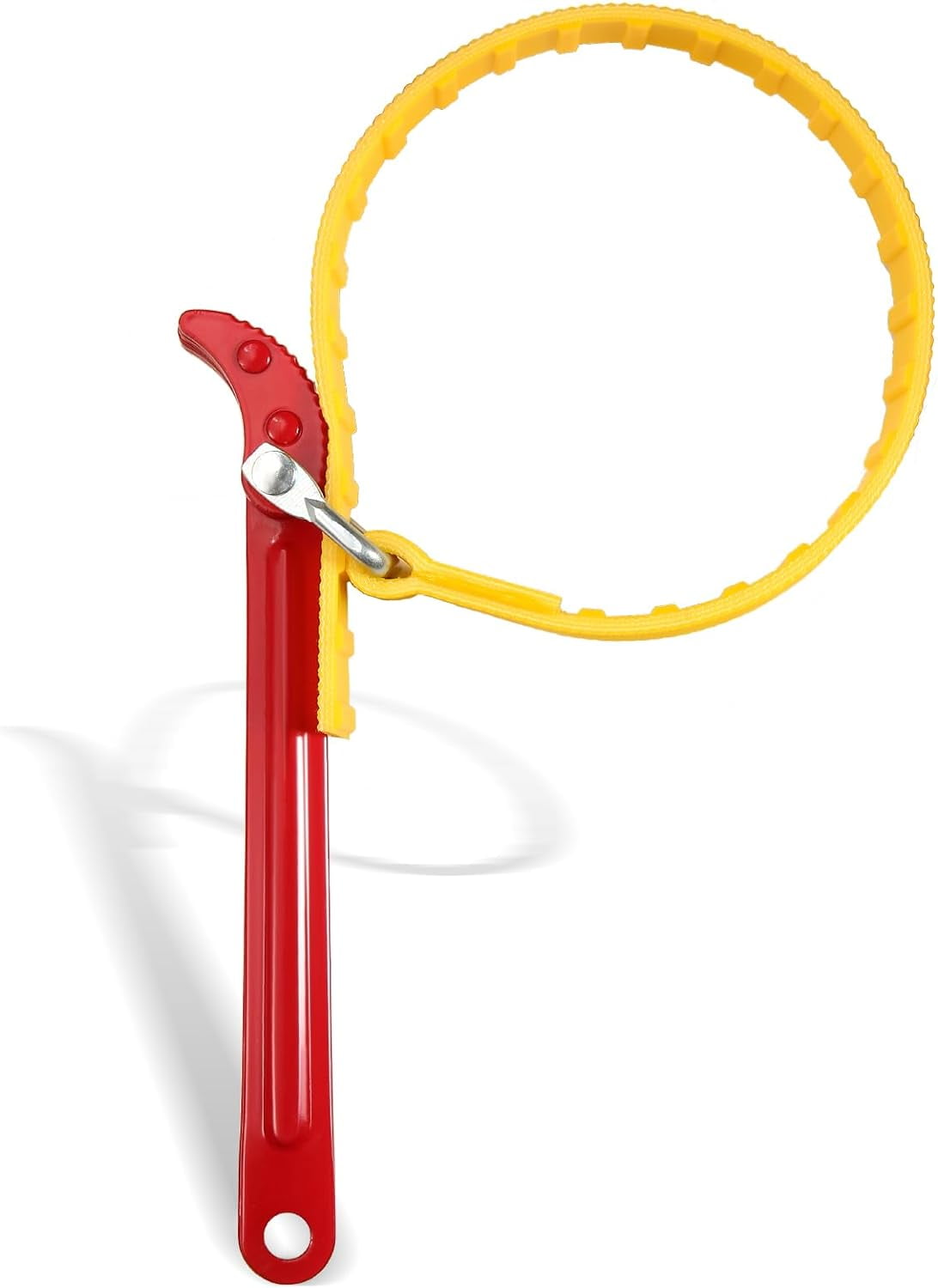 Strap Wrench Handle 8 Inches, Steel Handle Adjustable Strap Wrench for ...