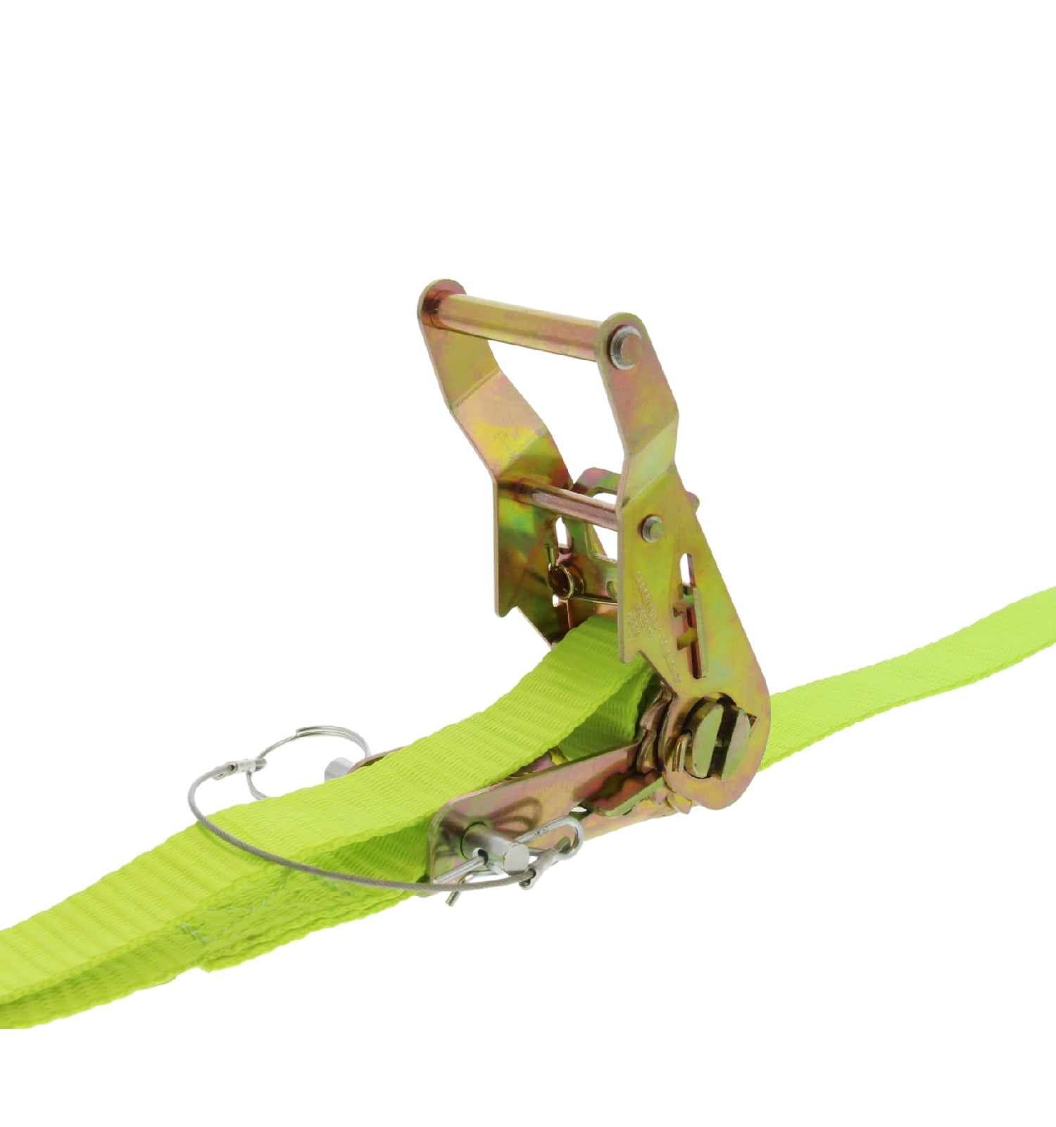 StrapSafe Ratchet Strap for Cargo Tie-Down - 1 Inch Width, 12 Foot ...