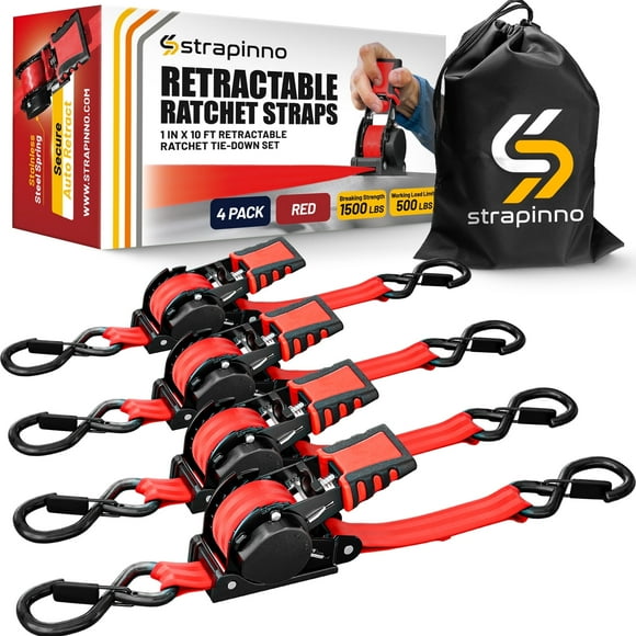 Retractable Ratchet Straps in Ratchet Straps - Walmart.com
