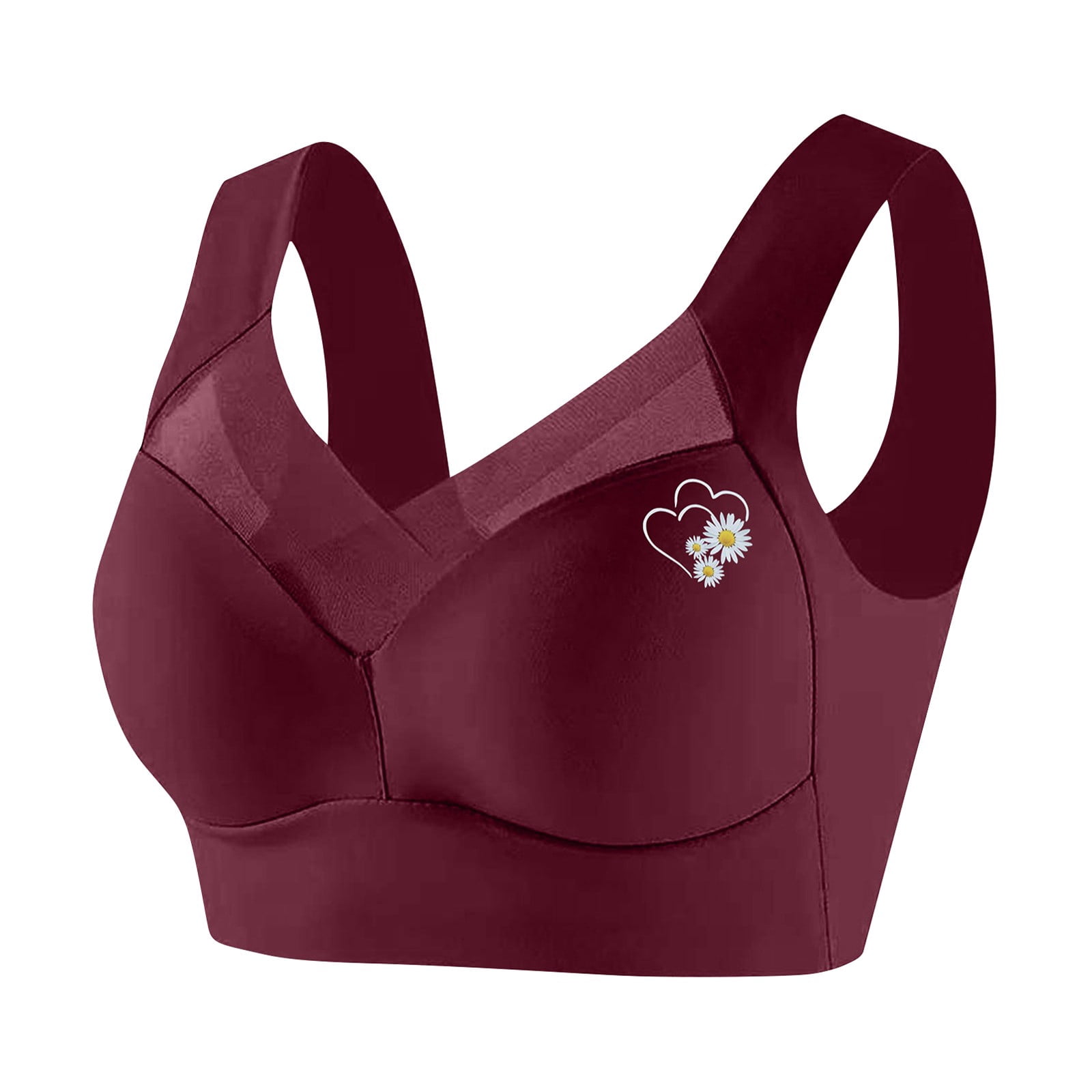 Strapless Bras for Women, Large Strapless Lace Tank Top Bra, Thin Side ...