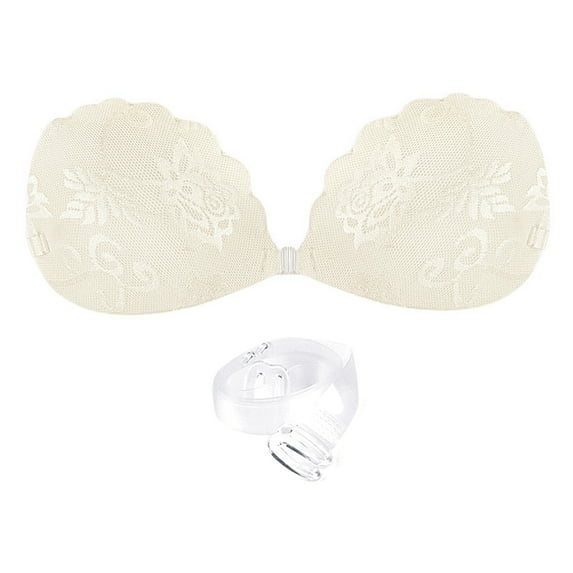 Strapless Sticky Bra Invisible Sticky Bras Adhesive Bra Backless Pushup ...