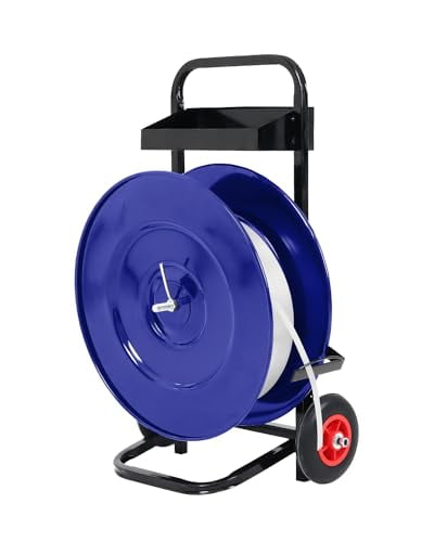 Strapping Cart Heavy Duty Banding Cart, Strapping Dispenser, White ...