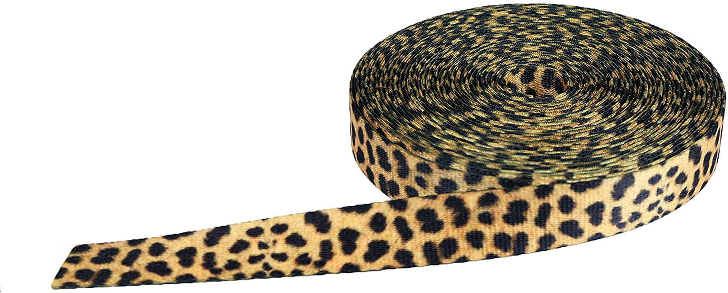 Strapworks 1 Inch x 10 Yards Low-Stretch Polyester Webbing Patterned ...