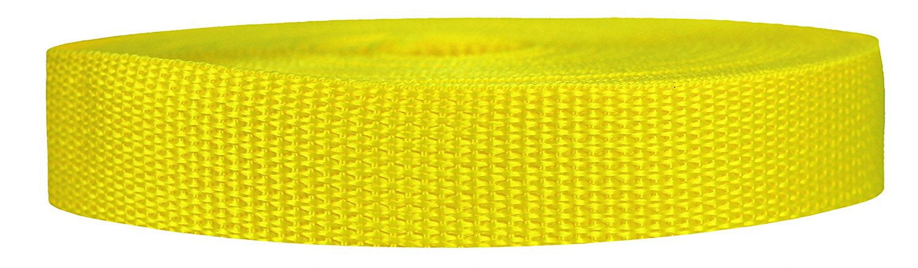 Strapworks 1 Inch x 10 Yards Polypropylene Lightweight Webbing ...