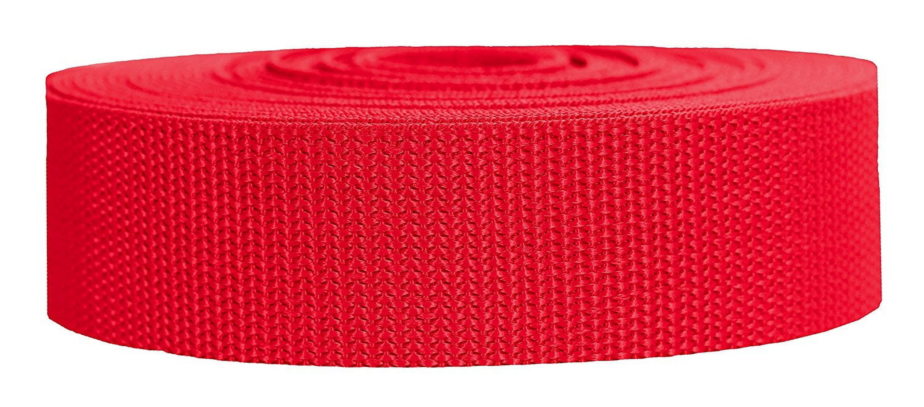 Strapworks 1 Inch x 50 Yards Heavy-Weight Polypropylene Webbing ...