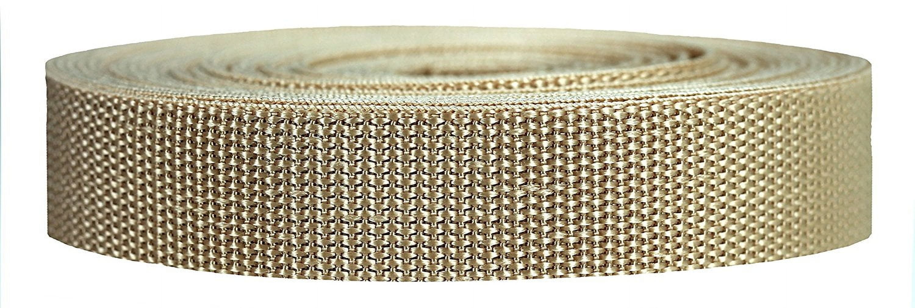 Strapworks 1 Inch x 50 Yards Heavy-Weight Polypropylene Webbing ...