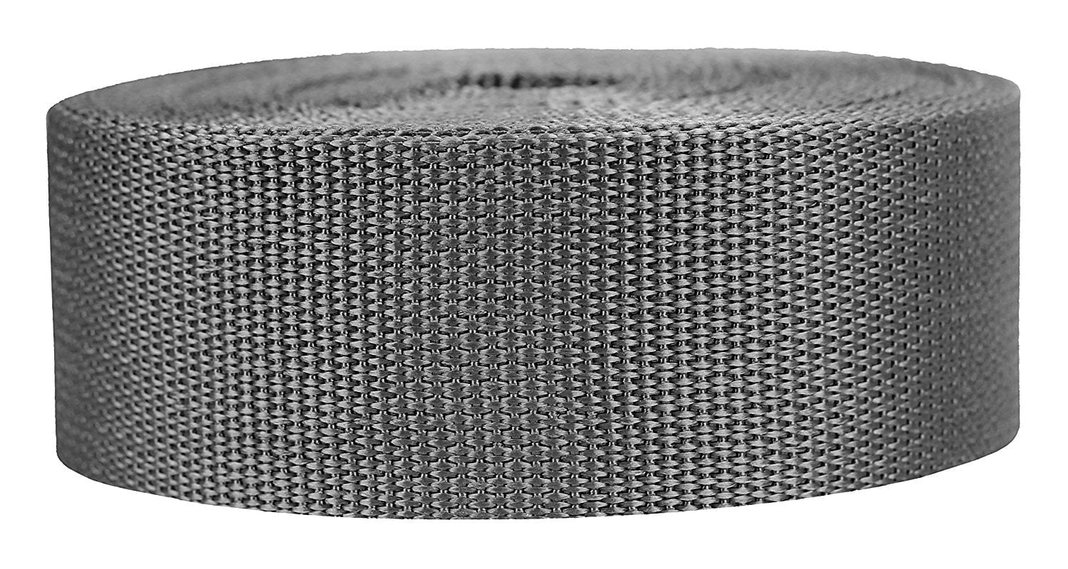 Strapworks 1 Inch x 50 Yards Polypropylene Lightweight Webbing ...