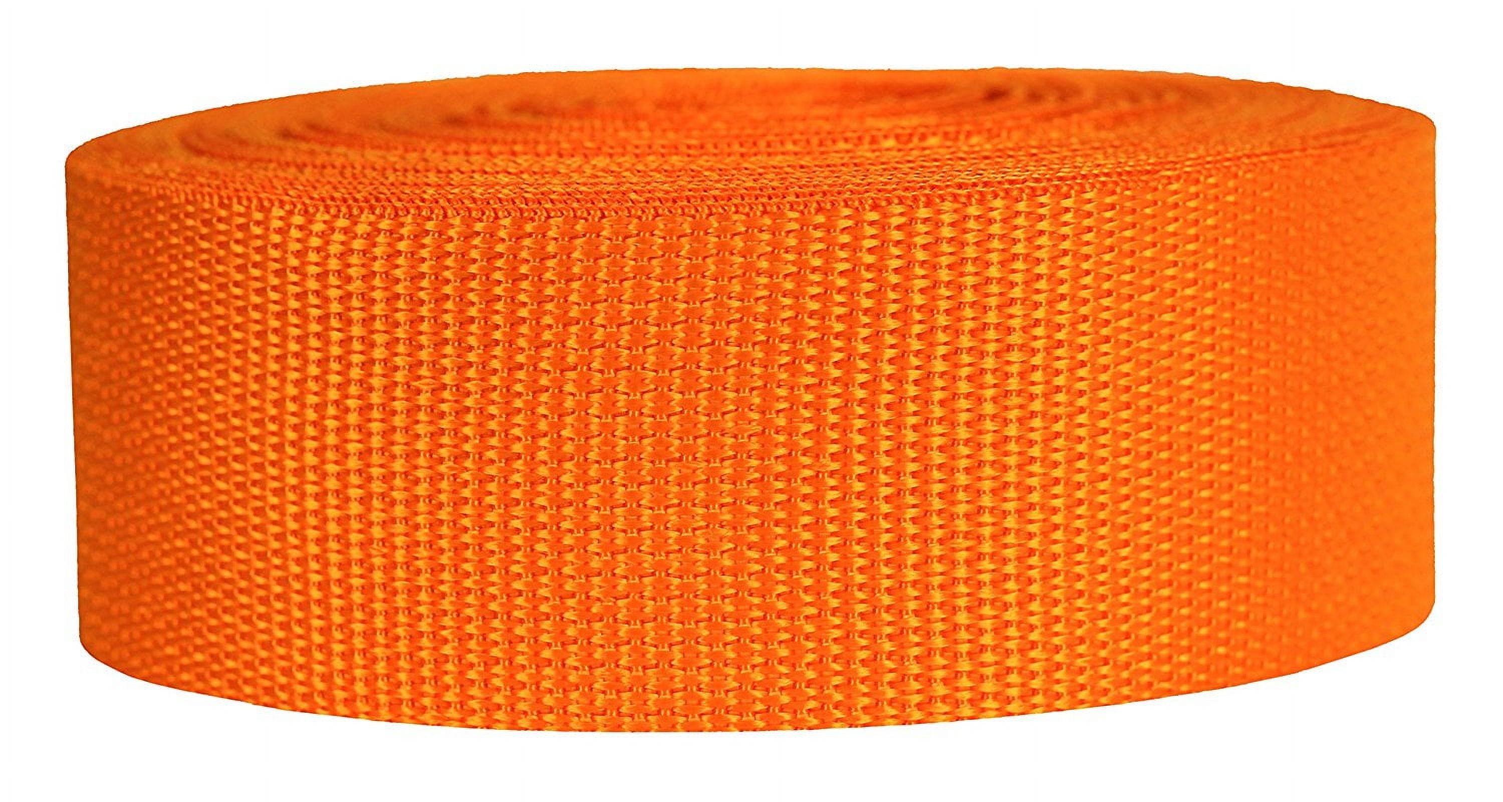 Strapworks 2 Inch x 50 Yards Polypropylene Lightweight Webbing ...