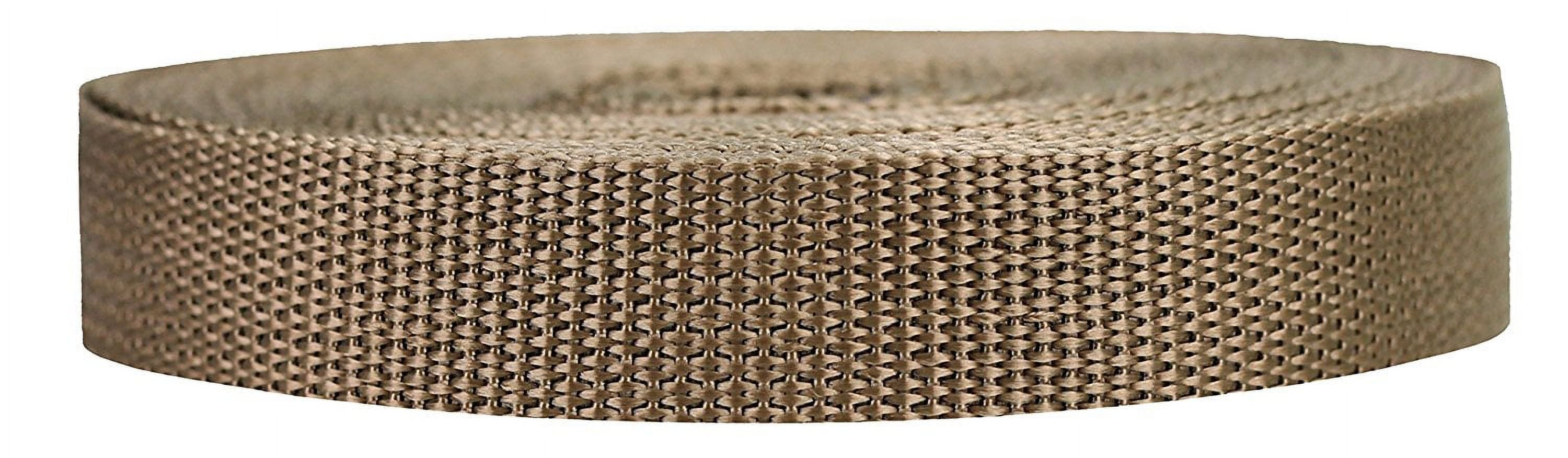 Strapworks 3/4 Inch x 50 Yards Polypropylene Lightweight Webbing ...