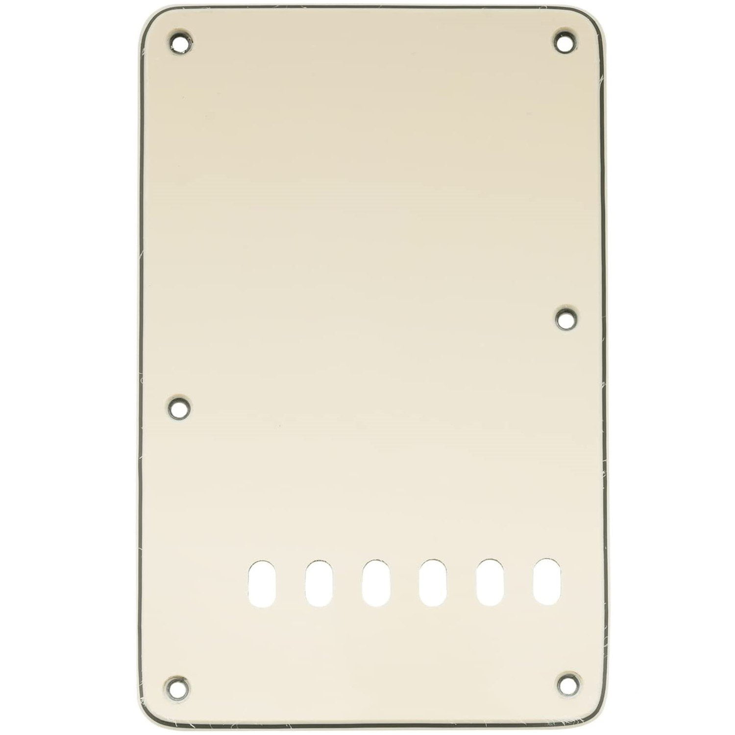 Strat Back Plate Tremolo Cover Cream 3-Ply USA/Mexico Fender ...