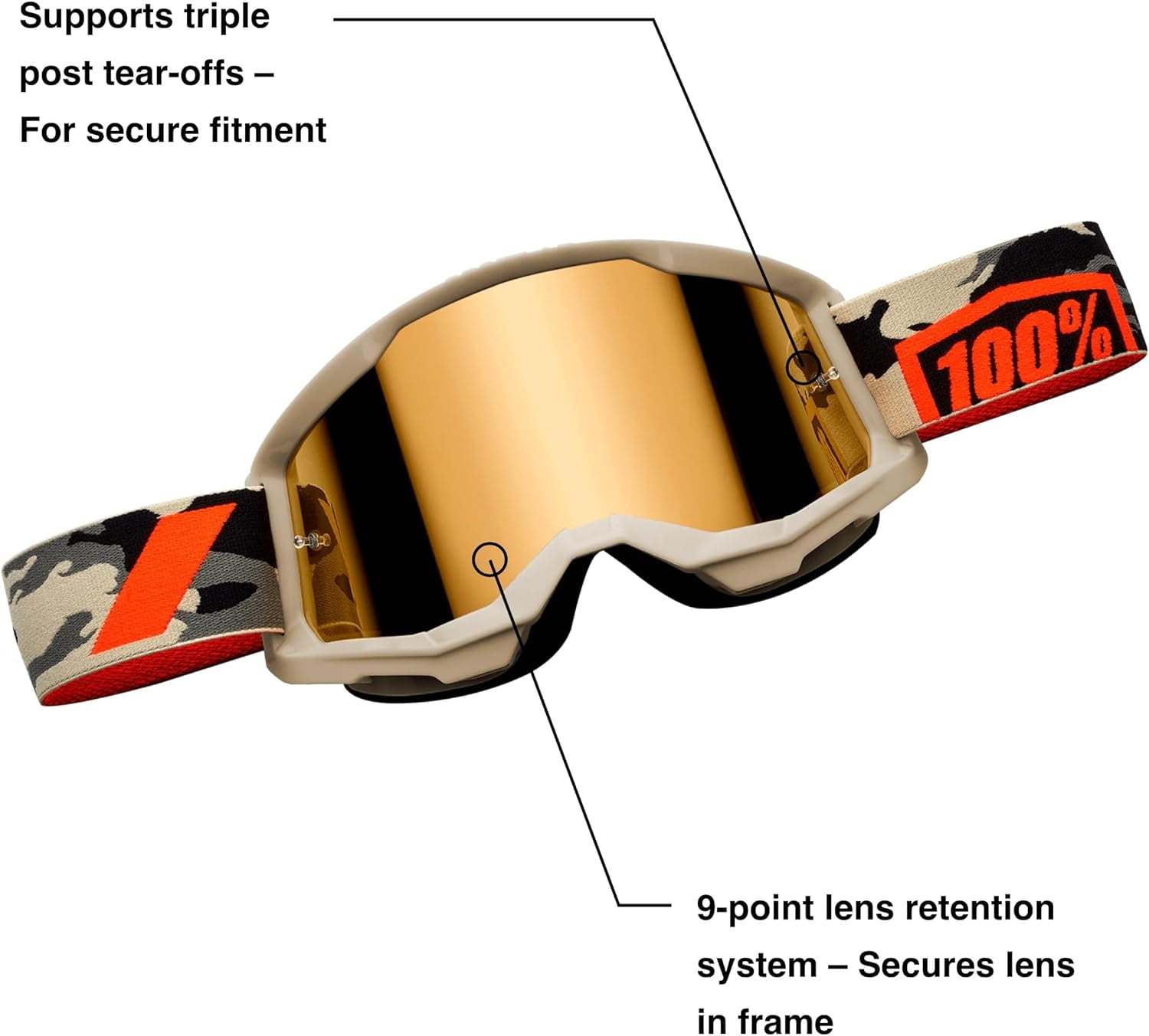 Strata 2 Off-Road Goggle - Unmatched & - Walmart.com