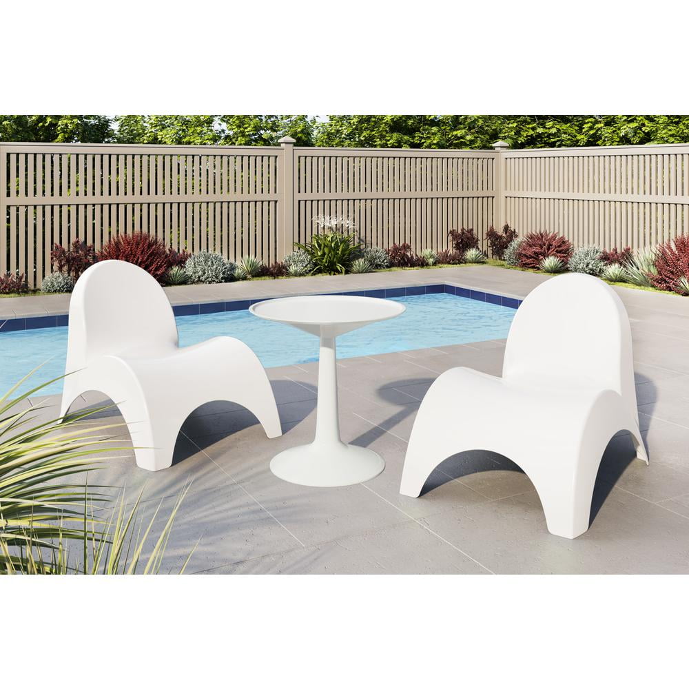 Strata Furniture Fun Sets Backyard Outdoor Resin Plastic Seating ...
