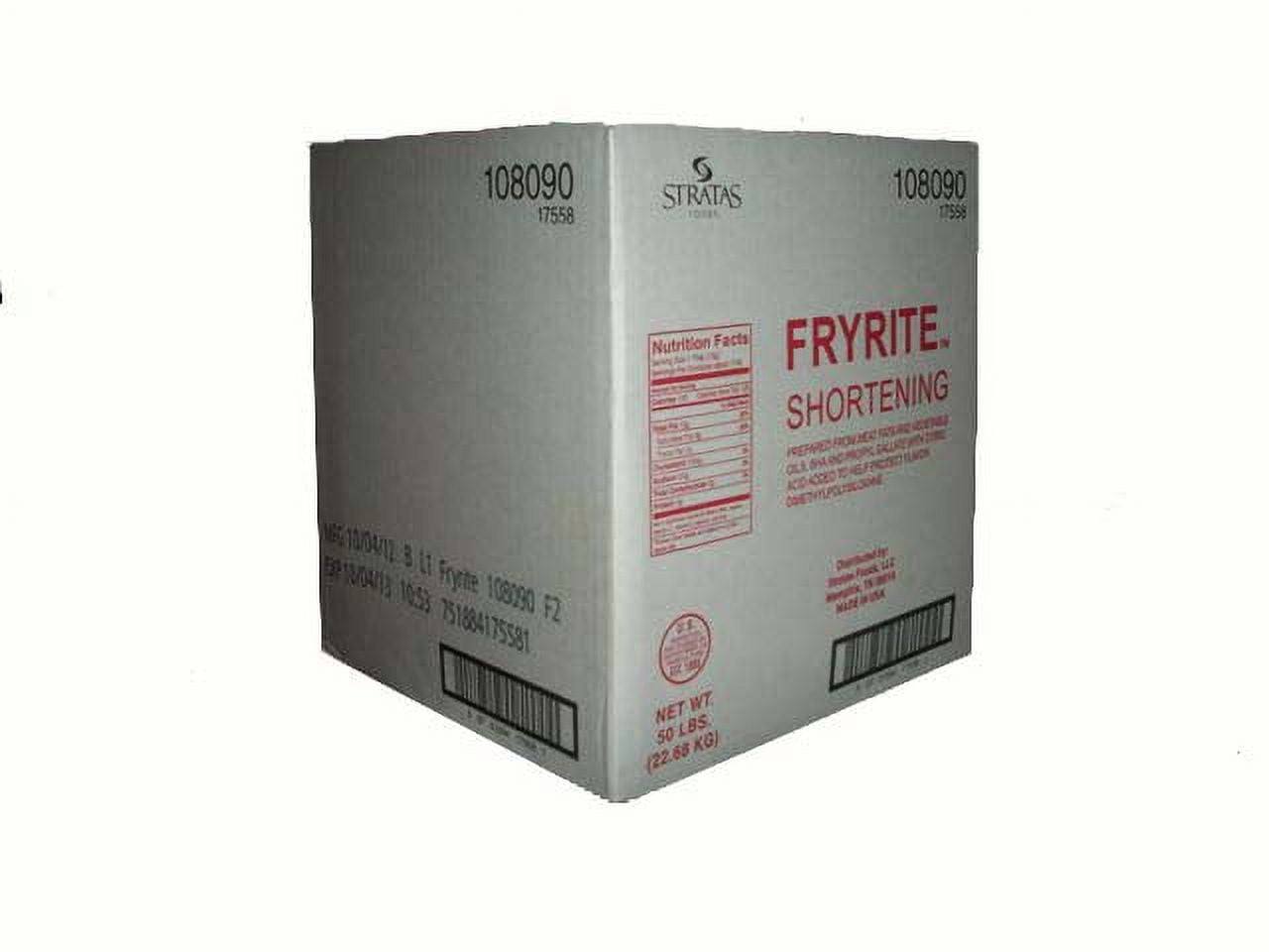 Stratas Foods Animal Vegetable Fryrite Shortening, 50 Pound - 1 each ...