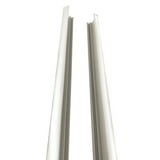 Stratco 6 Foot Quick Screen Aluminum Side Frame Fencing, White (2 Pack ...