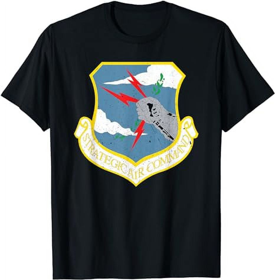 Strategic Air Command SAC Cold War Grunge Vintage T-Shirt - Walmart.com