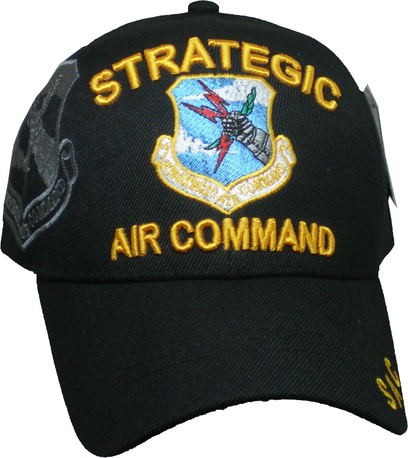 Strategic Air Command Shadow Mens Cap [Baseball Cap - Black ...