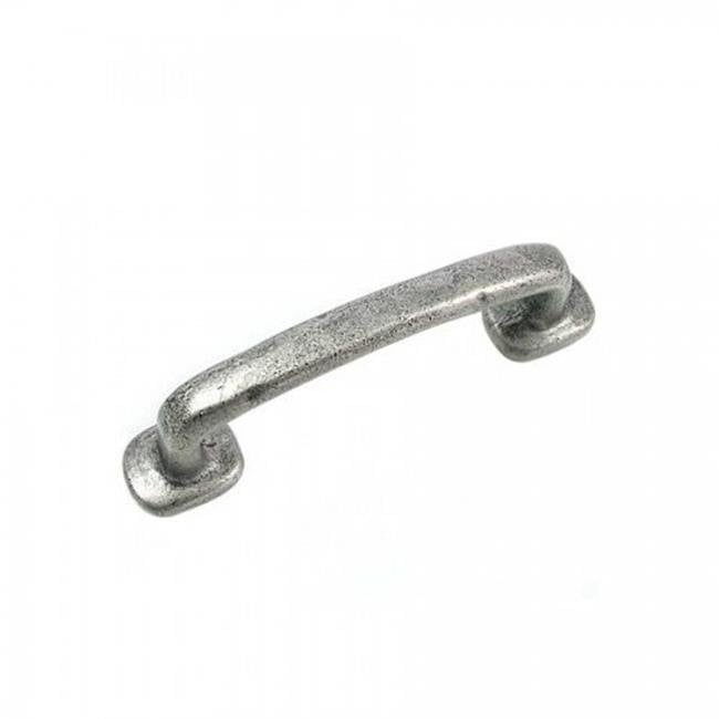 Strategic Brands 84564 3 in. Distressed Pewter Riverstone Cabinet Pull ...