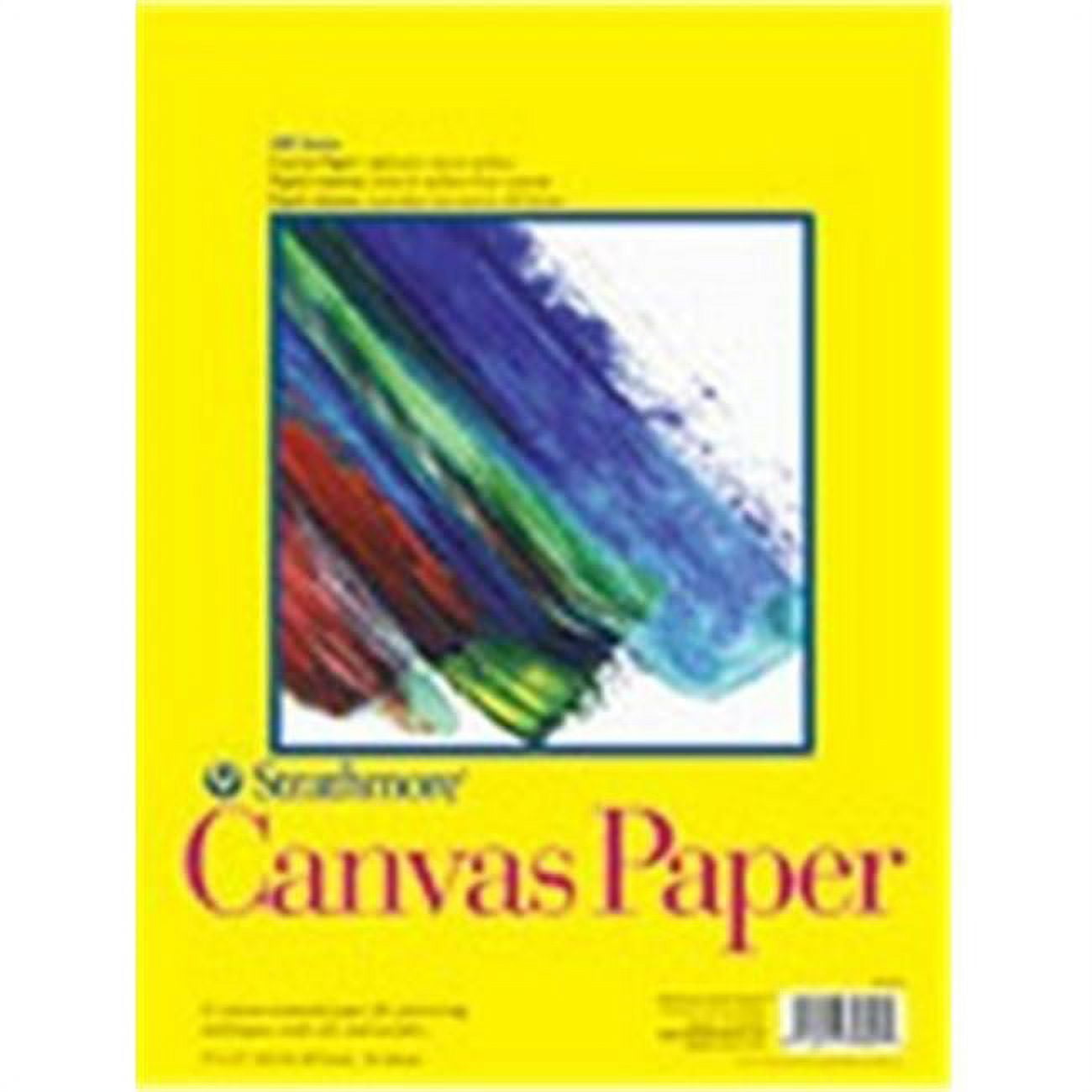 Strathmore 310-12 310 Canvas Paper Pads- 12 X 16 In. - Walmart.com