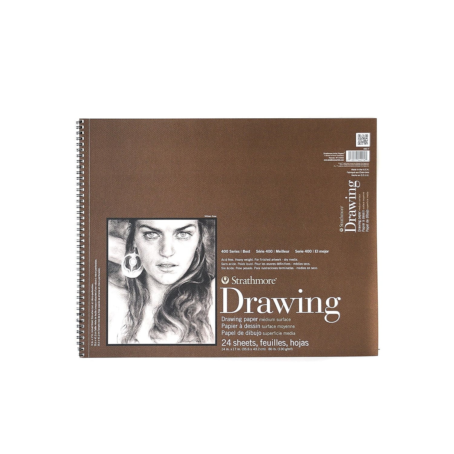 Strathmore 400 Series Drawing Paper Pad - Walmart.com