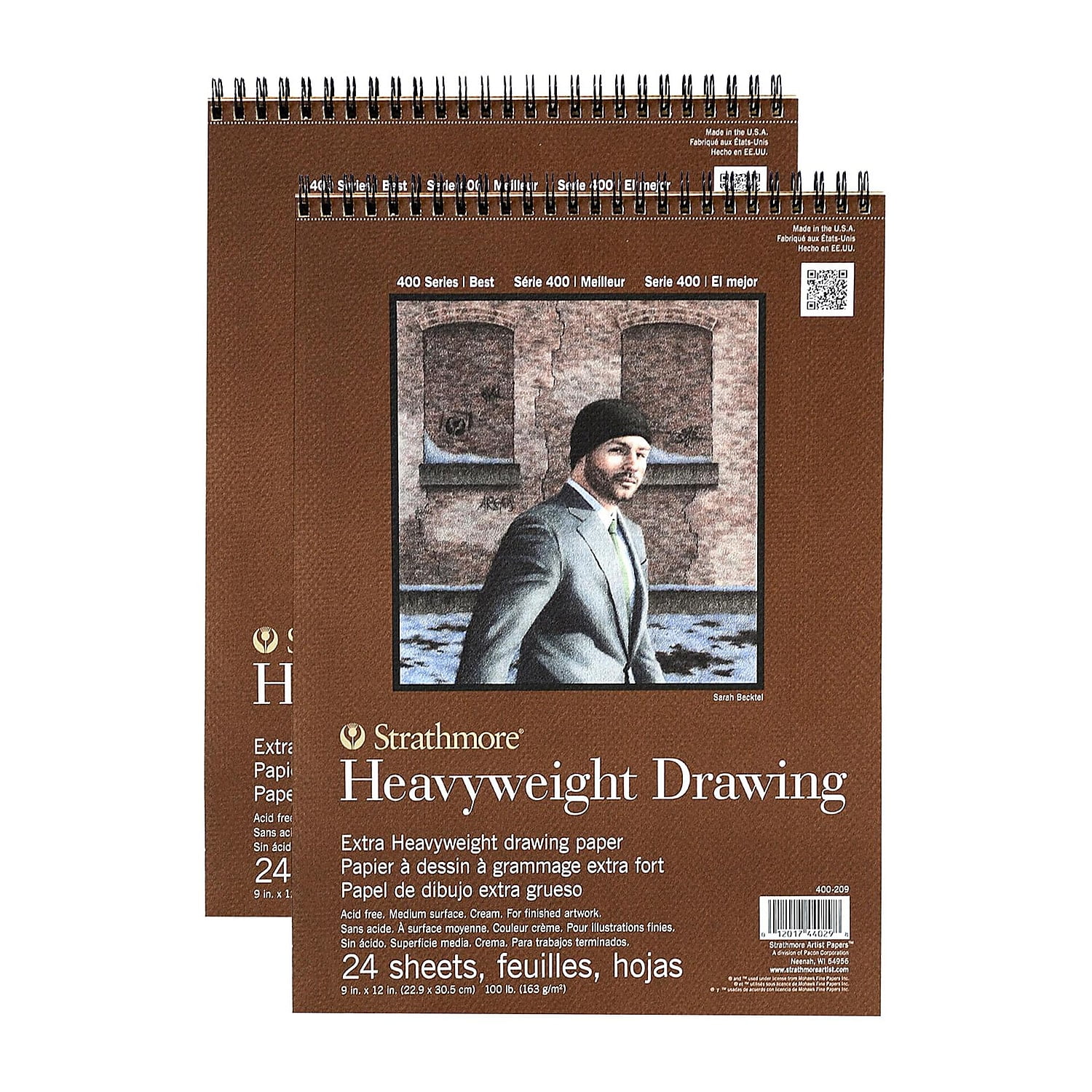 Strathmore 400 Series Heavyweight Drawing Paper 9 in. x 12 in. Pad of ...