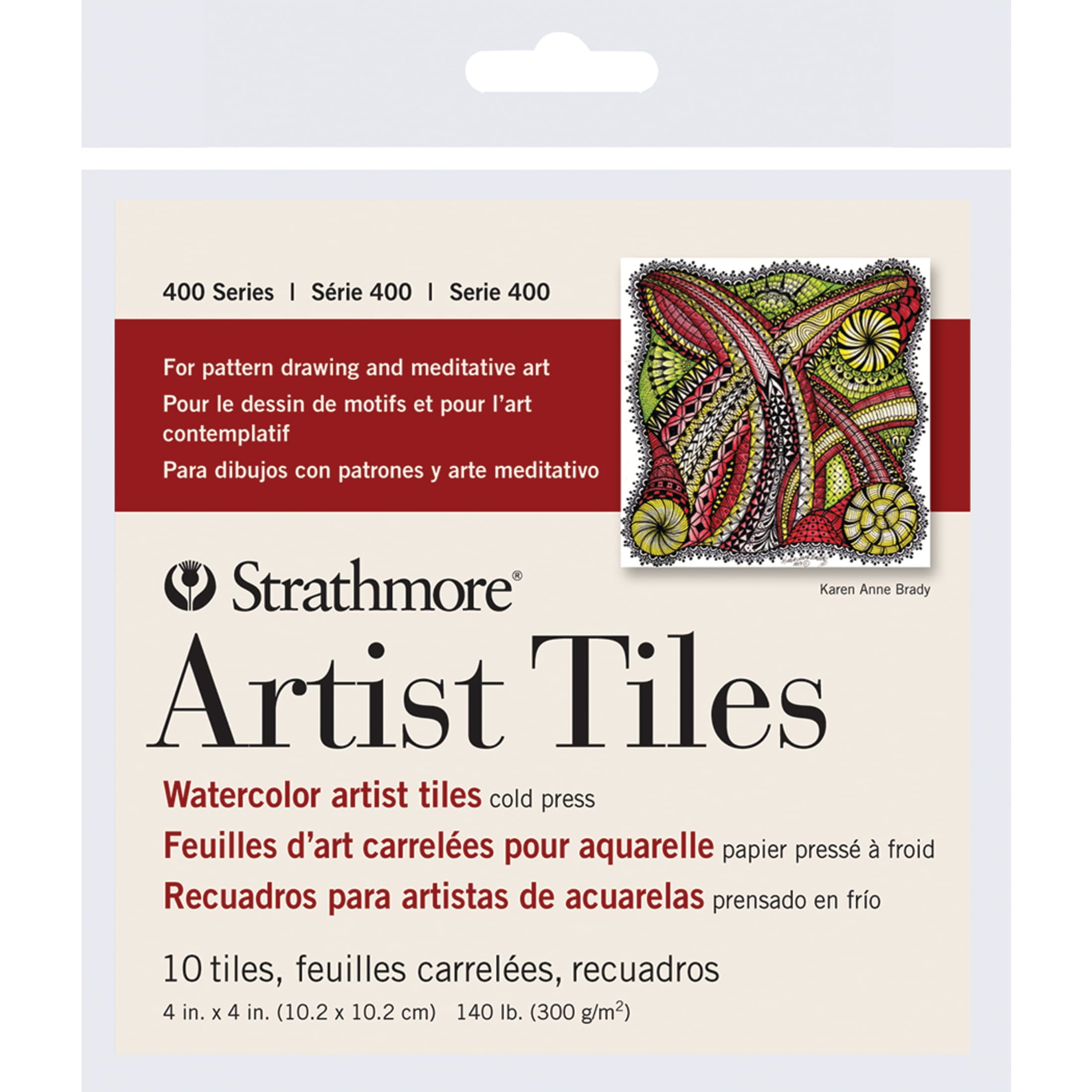 Strathmore Artist Tiles, 4 in x 4 in, Watercolor - Walmart.com