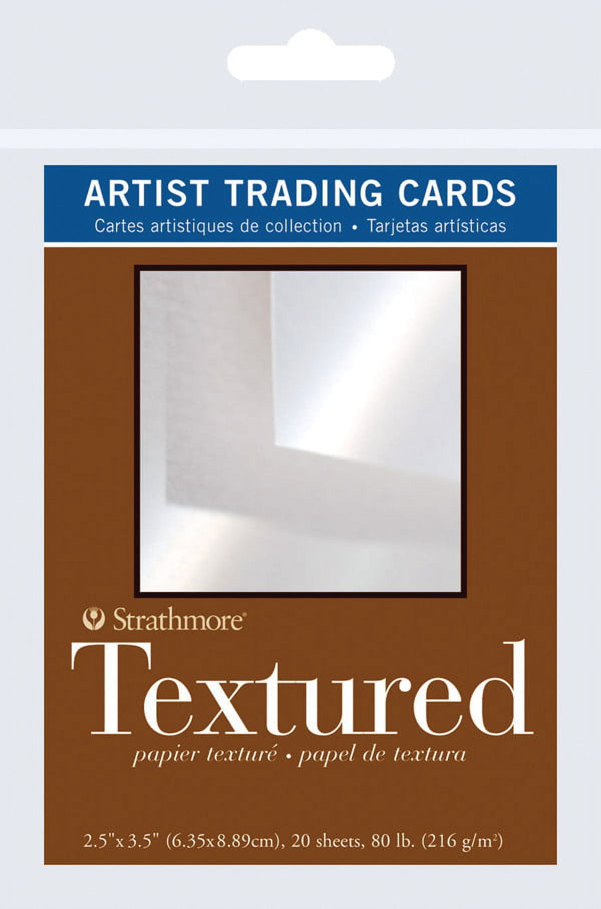 Strathmore Artist Trading Card Pack, Textured Paper, 20 Sheets/Pkg ...