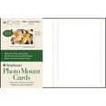 Strathmore Photo Mount Cards, 5in x 7in, White Classic Embossed, 50/Pkg ...