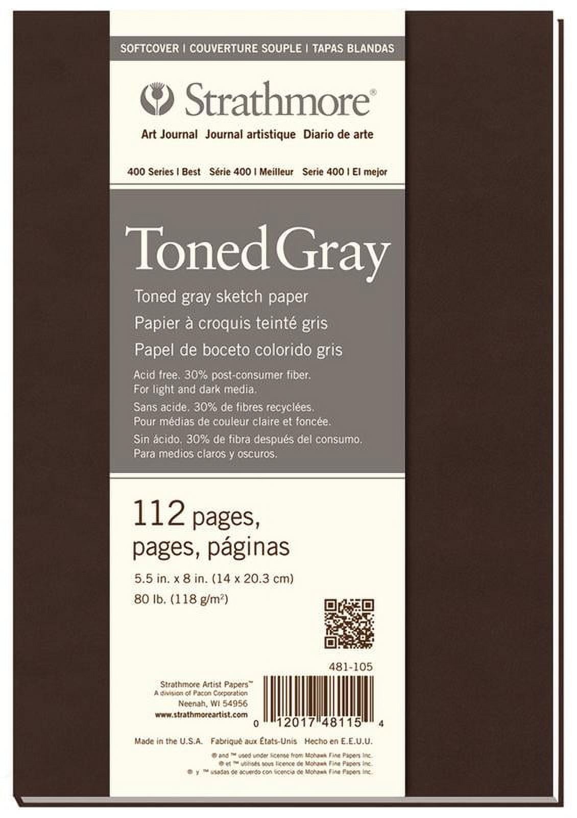 Strathmore Soft-Cover Toned Art Journal, 400 Series, 112 pages, 5.5in x ...