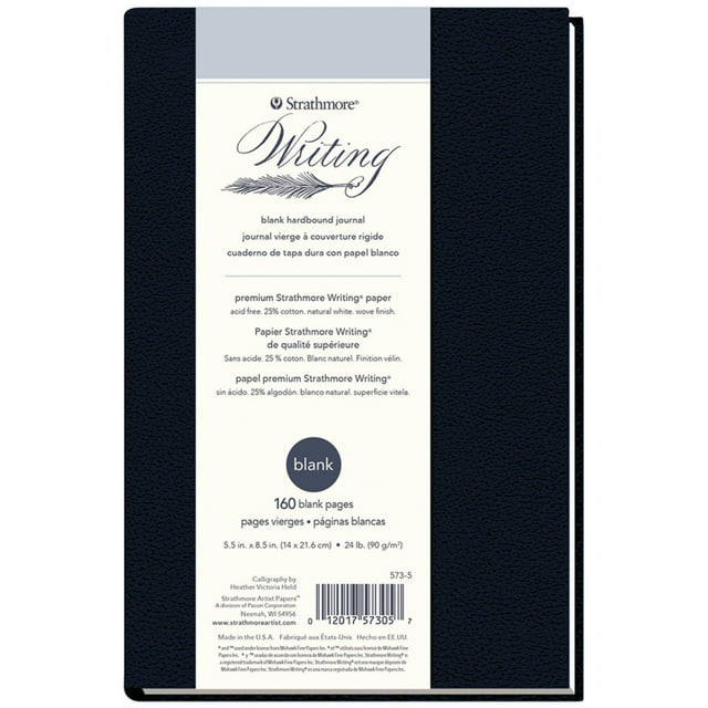Strathmore Writing Journal, Hardbound, 5.5" x 8.5", Blank - Walmart.com